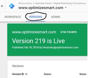 Google Tag Manager Workspaces Tutorial - Optimize Smart