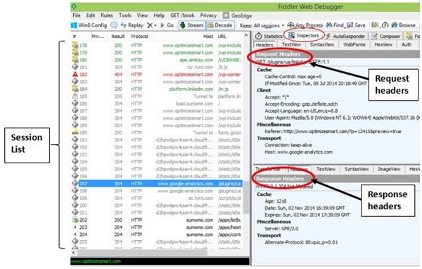 Google Analytics Debugging via Fiddler