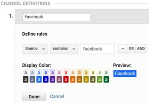 Using Custom Channels to understand Google Analytics Reports