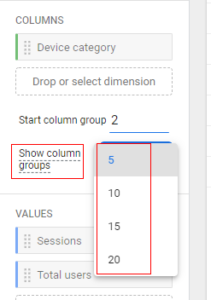 Free Form Report in GA4 (Google Analytics 4) - Exploration Report ...