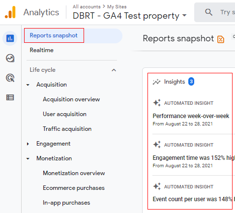 How to create custom insights in Google Analytics 4 (GA4) - Optimize Smart