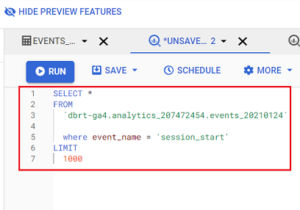 How to query Google Analytics data in BigQuery - Optimize Smart