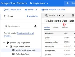 Connect and transfer data from Google Sheets to BigQuery - Optimize Smart