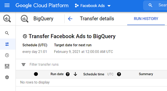 How to send data from Facebook ads to BigQuery - Optimize Smart