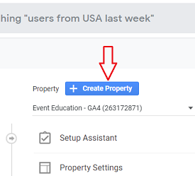 Using the GA4 test property - Optimize Smart
