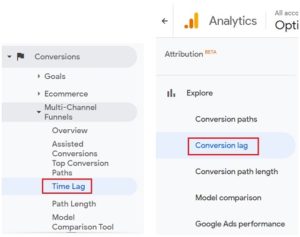 Time Lag Report vs Conversion Lag Report - Optimize Smart