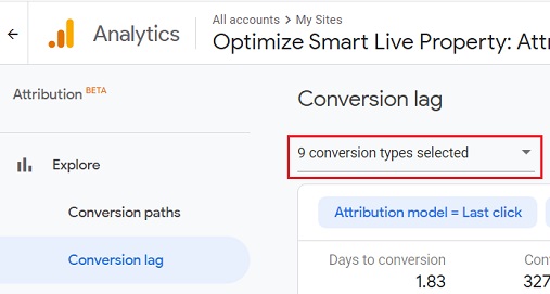 Time Lag Report vs Conversion Lag Report - Optimize Smart