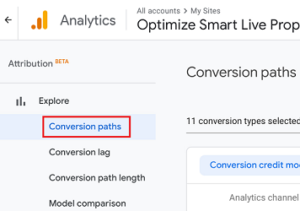 Conversion Paths Report Explained in Google Analytics Attribution - Optimize Smart
