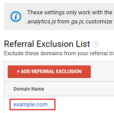 How to correctly use referral exclusion list in Google Analytics - Optimize Smart