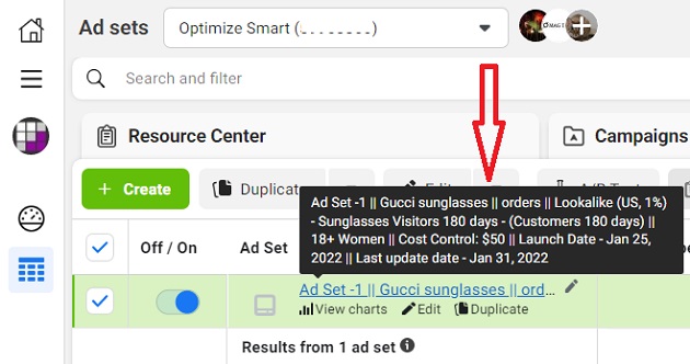 How to name Facebook Ad Campaigns like a Pro - Optimize Smart