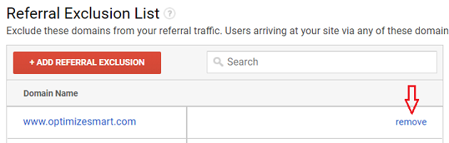 How to correctly use referral exclusion list in Google Analytics - Optimize Smart