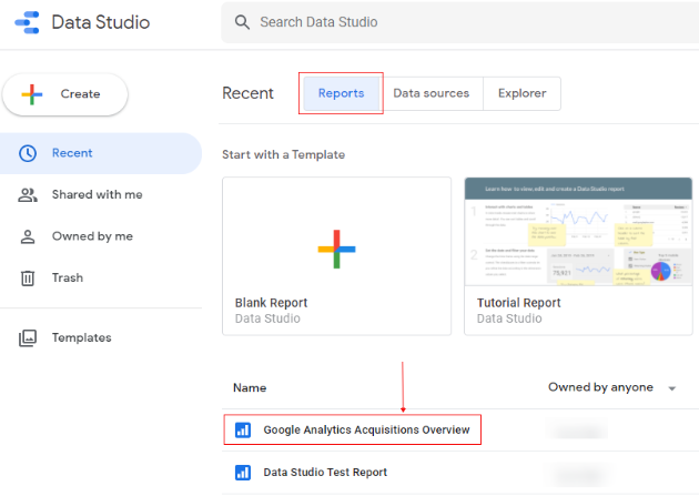 Google Data Studio Report Tutorial - Optimize Smart