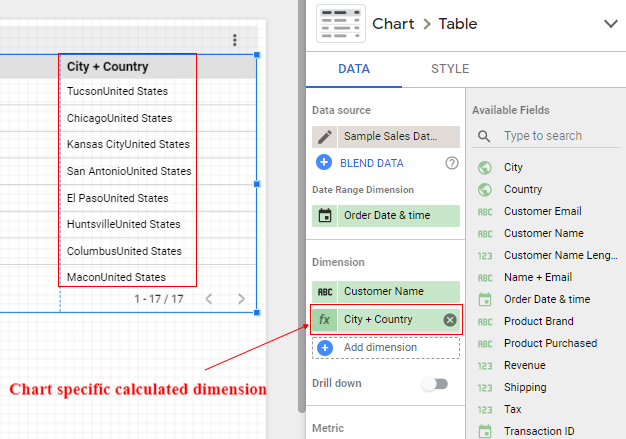 Google Data Studio Dimension vs Metric - Optimize Smart