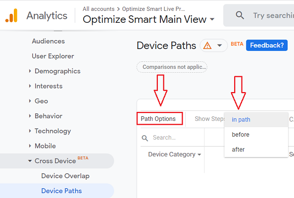 Google Analytics Cross Device Tracking Reports (without login) - Optimize Smart