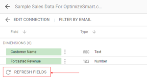 Refresh data source schema fields in Looker Studio - Optimize Smart