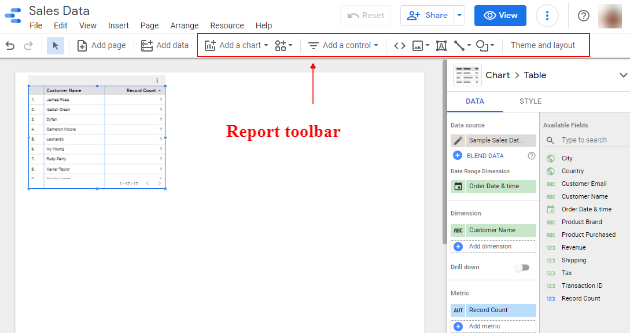 How to use Google Data Studio with Google Sheets - Optimize Smart