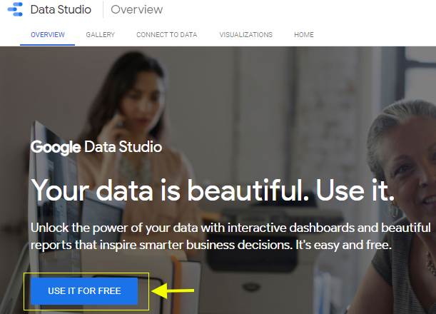 How to use Google Data Studio with Google Sheets - Optimize Smart