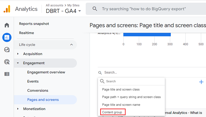 Google Analytics 4 Content Grouping - Create Content Groups in GA4 ...