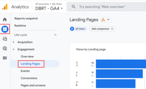How to Create Landing Page Report in GA4 (Google Analytics 4) - Optimize Smart