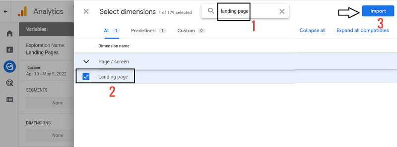How to Create Landing Pages Report in GA4 (Google Analytics 4) - Optimize Smart