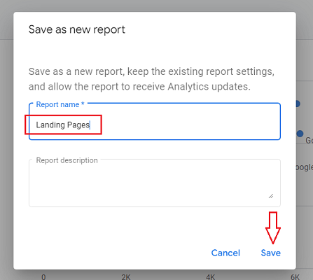 How to Create Landing Pages Report in GA4 (Google Analytics 4) - Optimize Smart