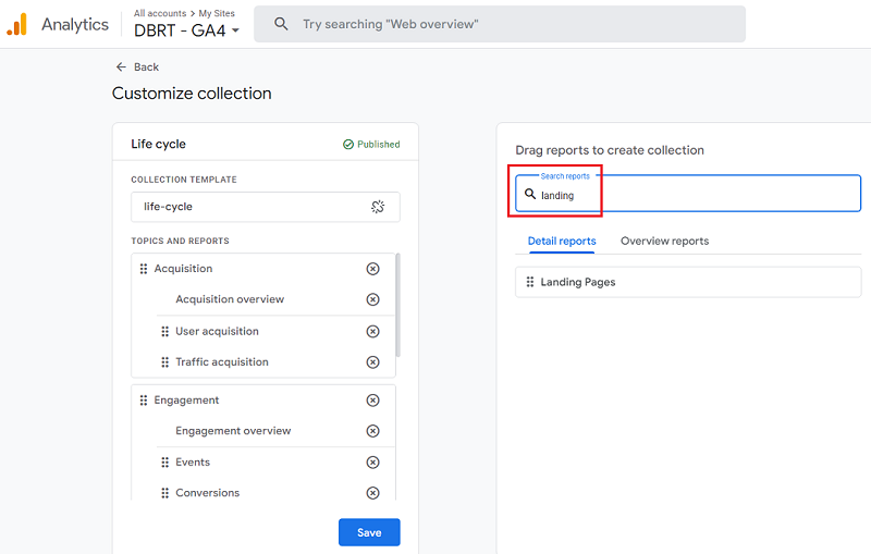 How to Create Landing Pages Report in GA4 (Google Analytics 4) - Optimize Smart