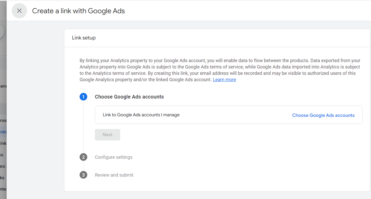 How to link GA4 to Google Ads - Optimize Smart