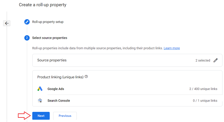 Roll up Property in Google Analytics 4 (GA4) - Tutorial - Optimize Smart