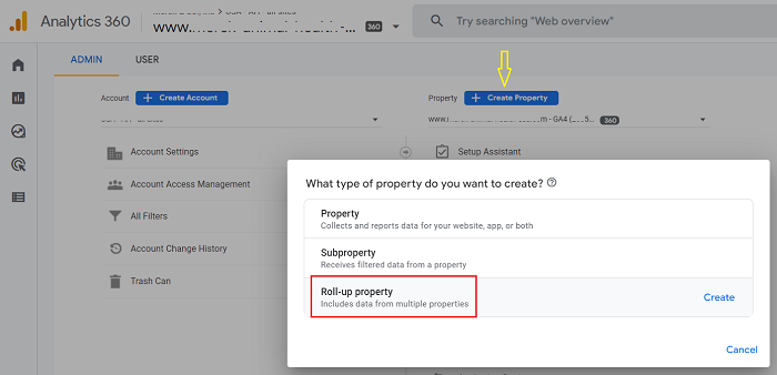 Roll up Property in Google Analytics 4 (GA4) - Tutorial - Optimize Smart