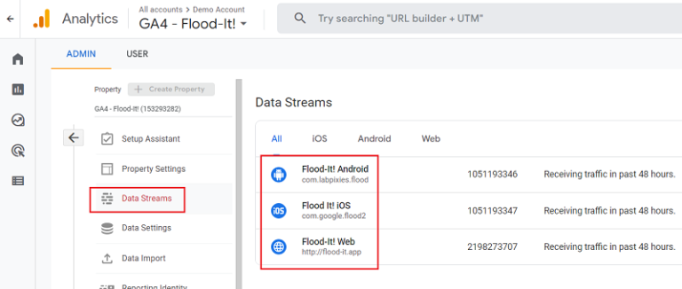How to segment GA4 data by data stream - Optimize Smart