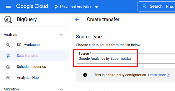 Sending data from Google Analytics to BigQuery without 360 - Optimize Smart