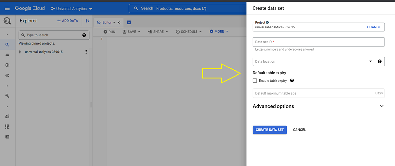 Sending data from Google Analytics to BigQuery without 360 - Optimize Smart