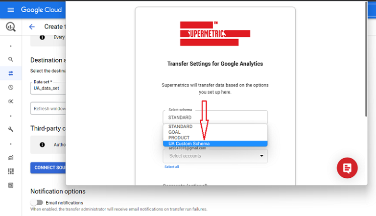 How to pull custom data from Google Analytics to BigQuery - Optimize Smart
