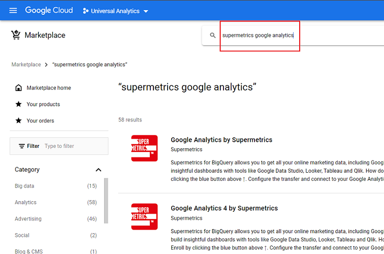 Sending data from Google Analytics to BigQuery without 360 - Optimize Smart