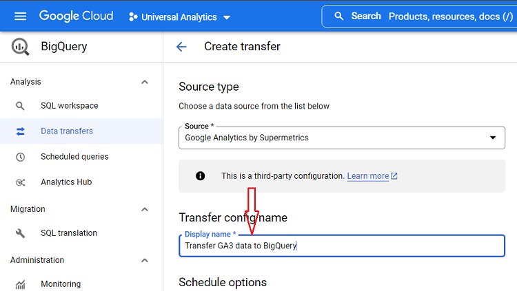 Sending data from Google Analytics to BigQuery without 360 - Optimize Smart