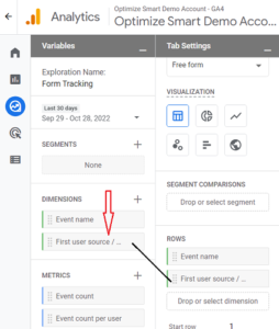GA4 Form Interactions Tracking - Enhanced measurement - Optimize Smart