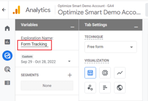 GA4 Form Interactions Tracking - Enhanced measurement - Optimize Smart