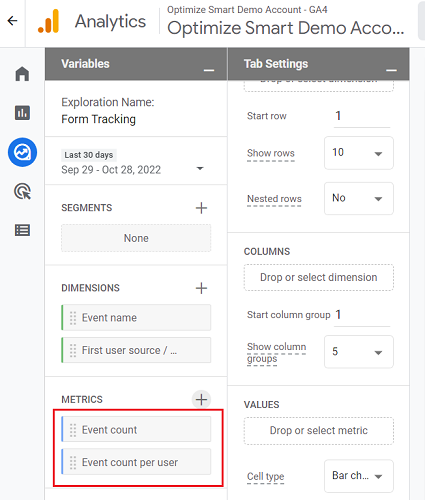 GA4 Form Interactions Tracking - Enhanced measurement - Optimize Smart