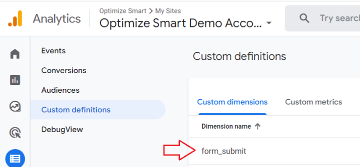 GA4 Form Interactions Tracking - Enhanced measurement - Optimize Smart