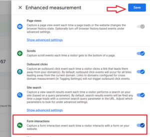 GA4 Form Interactions Tracking - Enhanced measurement - Optimize Smart