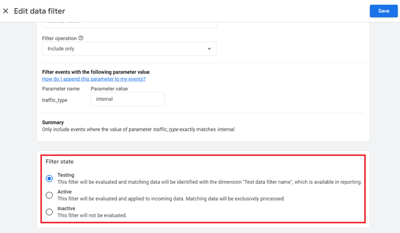 GA4 filters - Understanding data filters in Google Analytics 4