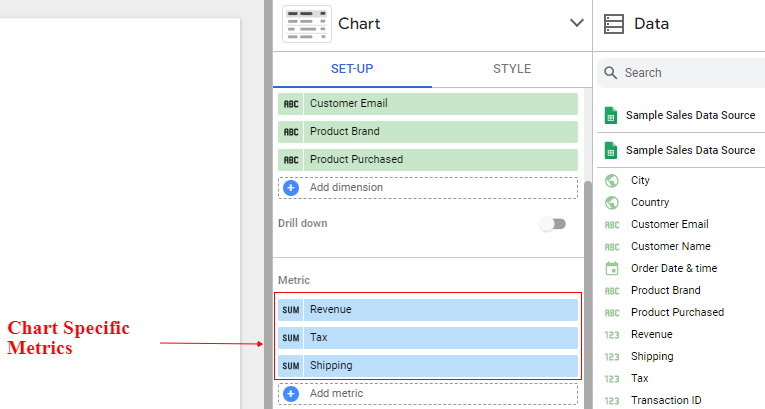 Looker Studio Dimension vs Metric - Optimize Smart