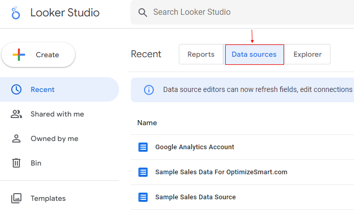 Looker Studio Data Sources – Tutorial - Optimize Smart