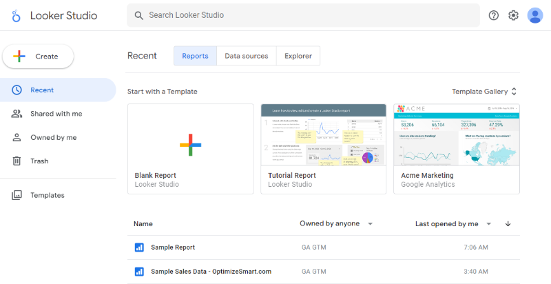 How to use Looker Studio with Google Sheets - Optimize Smart