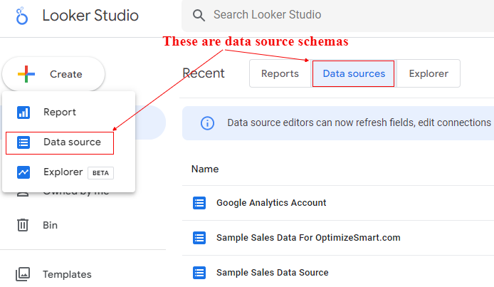 Looker Studio Data Sources – Tutorial - Optimize Smart