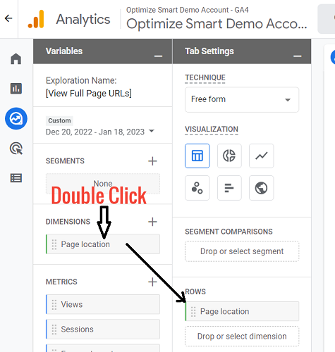 GA4 Full Page URLs: Steps to Access Complete URLs in GA4 - Optimize Smart