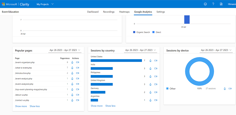 How to use Microsoft Clarity with GA4 (Google Analytics 4)