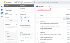 How to Create Landing Page Report in GA4 (Google Analytics 4 ...