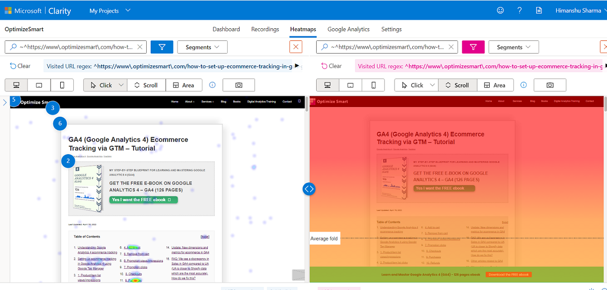 How to use Microsoft Clarity with GA4 (Google Analytics 4)