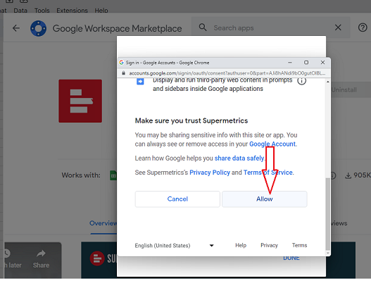 How to use Supermetrics for Google Sheets Add-on